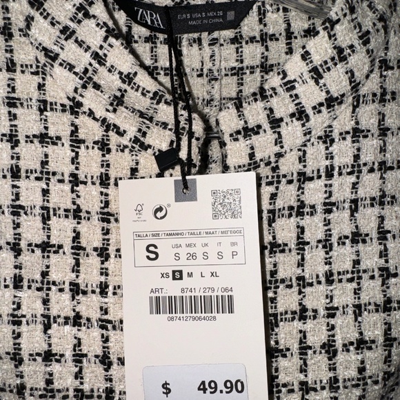 Zara | Tops | Nwt Zara Mixed Material Shirtjacket | Poshmark